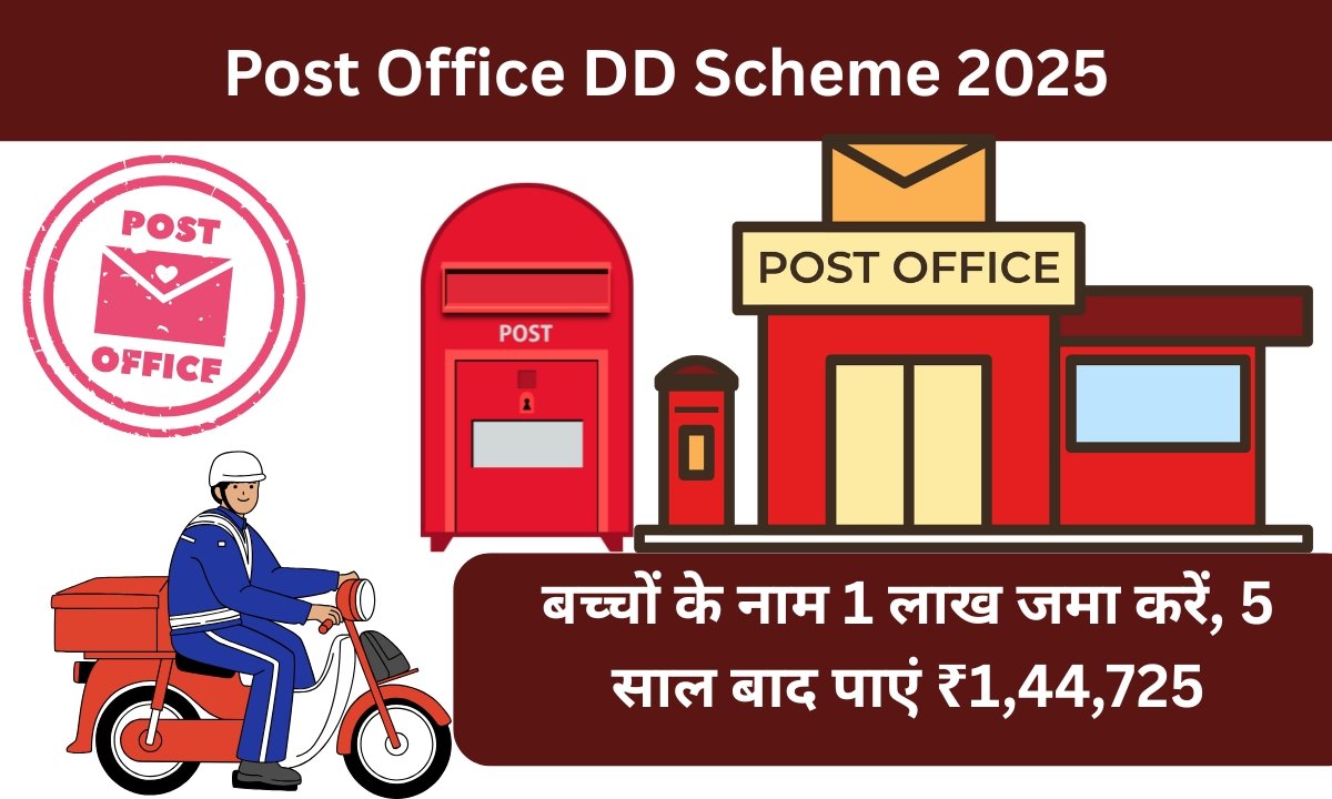Post Office DD Scheme: बच्चों के नाम 1 लाख जमा करें, 5 साल बाद पाएं ₹1 ...