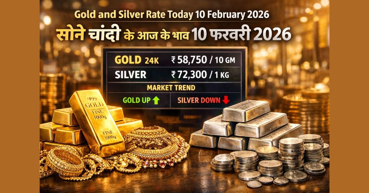 Gold and Silver Rate Today 10 February 2026 | सोने चांदी के आज के भाव ...