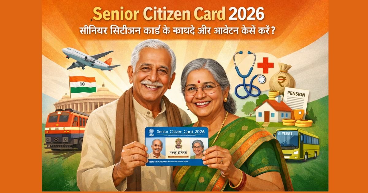 Senior Citizen Card 2026: सीनियर सिटीजन कार्ड कैसे बनवाएं और इसके फायदे ...