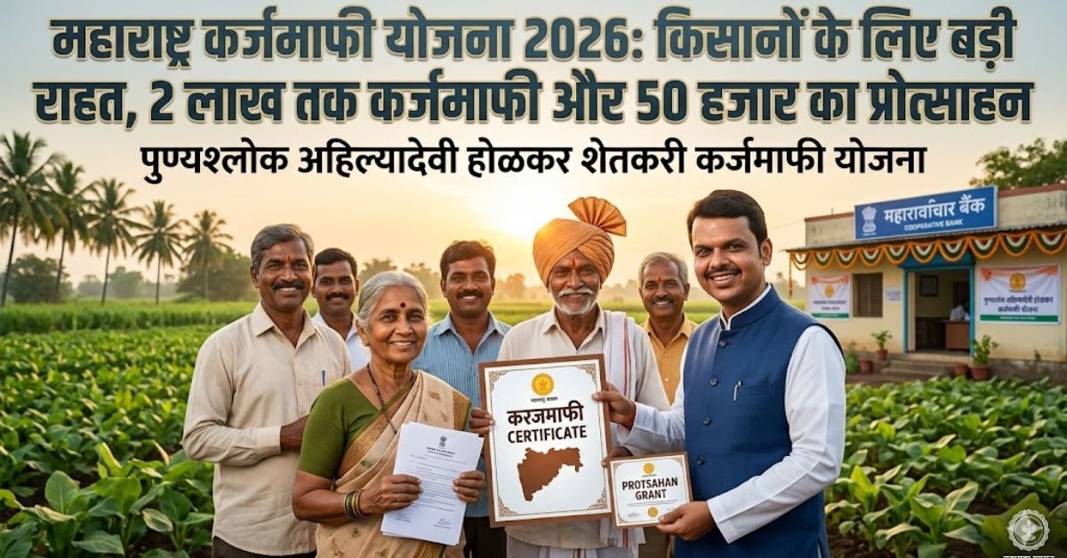 महाराष्ट्र कर्जमाफी योजना 2026: किसानों के लिए बड़ी राहत, 2 लाख तक ...